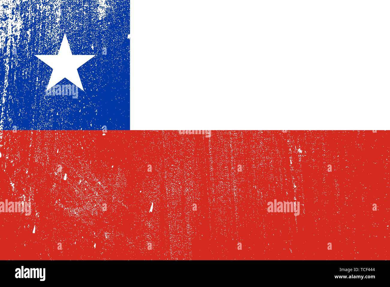 grunge styled flag of Chile . Template for your design . Template for ...