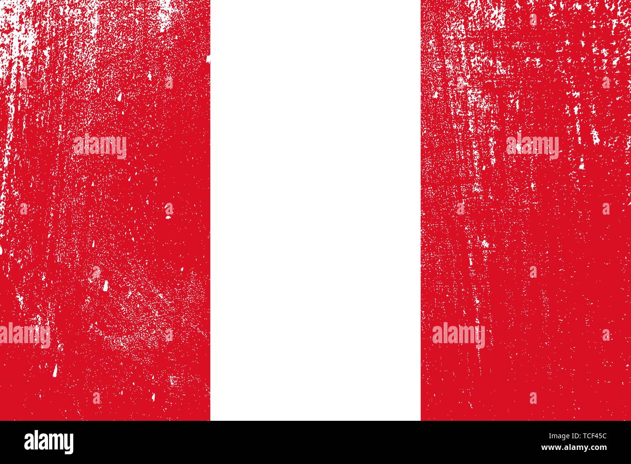 grunge styled flag of Peru . Template for your design . Template for ...
