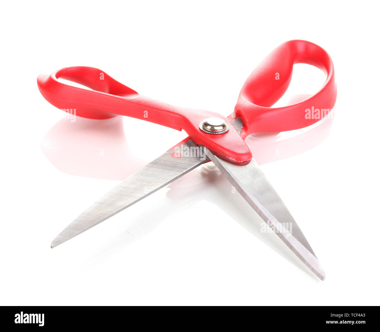 Sewing scissors isolated on white Stock Photo - Alamy