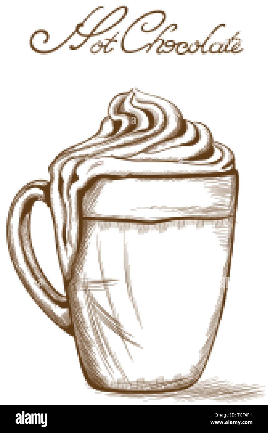 Hot Chocolate Drawing