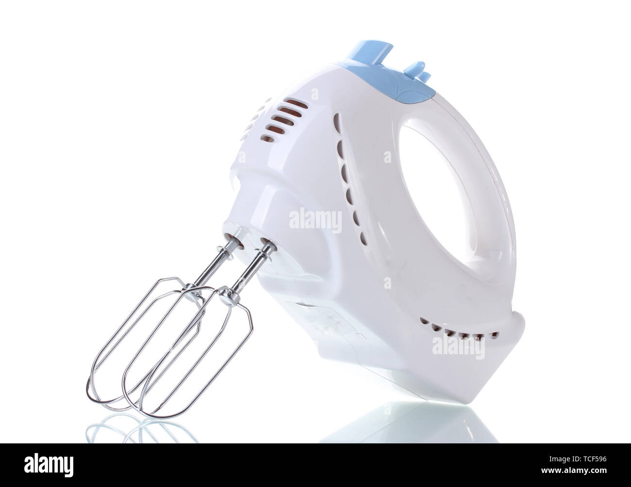 electric mixer isolated on white Stock Photo - Alamy