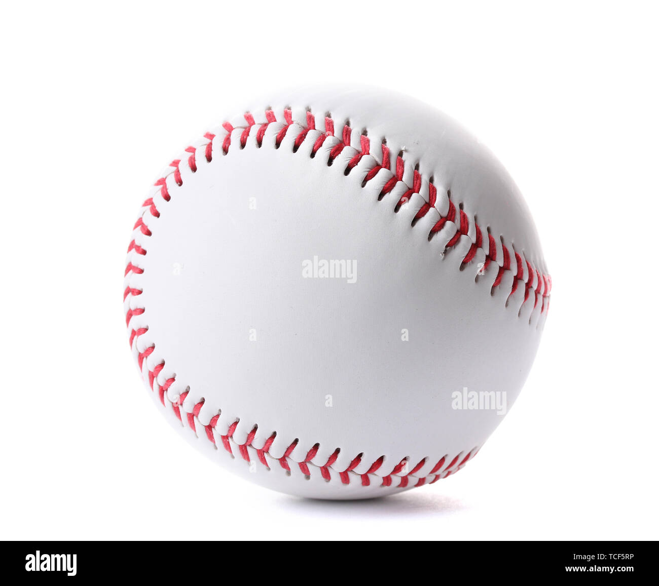 Baseball ball isolated on white Stock Photo - Alamy
