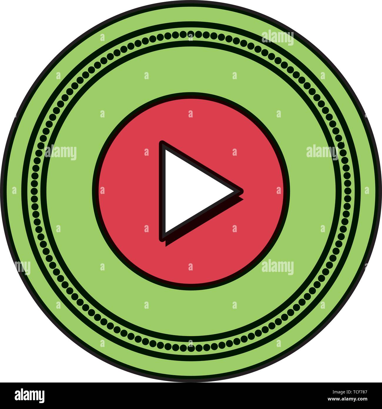 play button media player icon Stock Vector Image & Art - Alamy play button media player icon Stock Vector Image & Art - Alamy