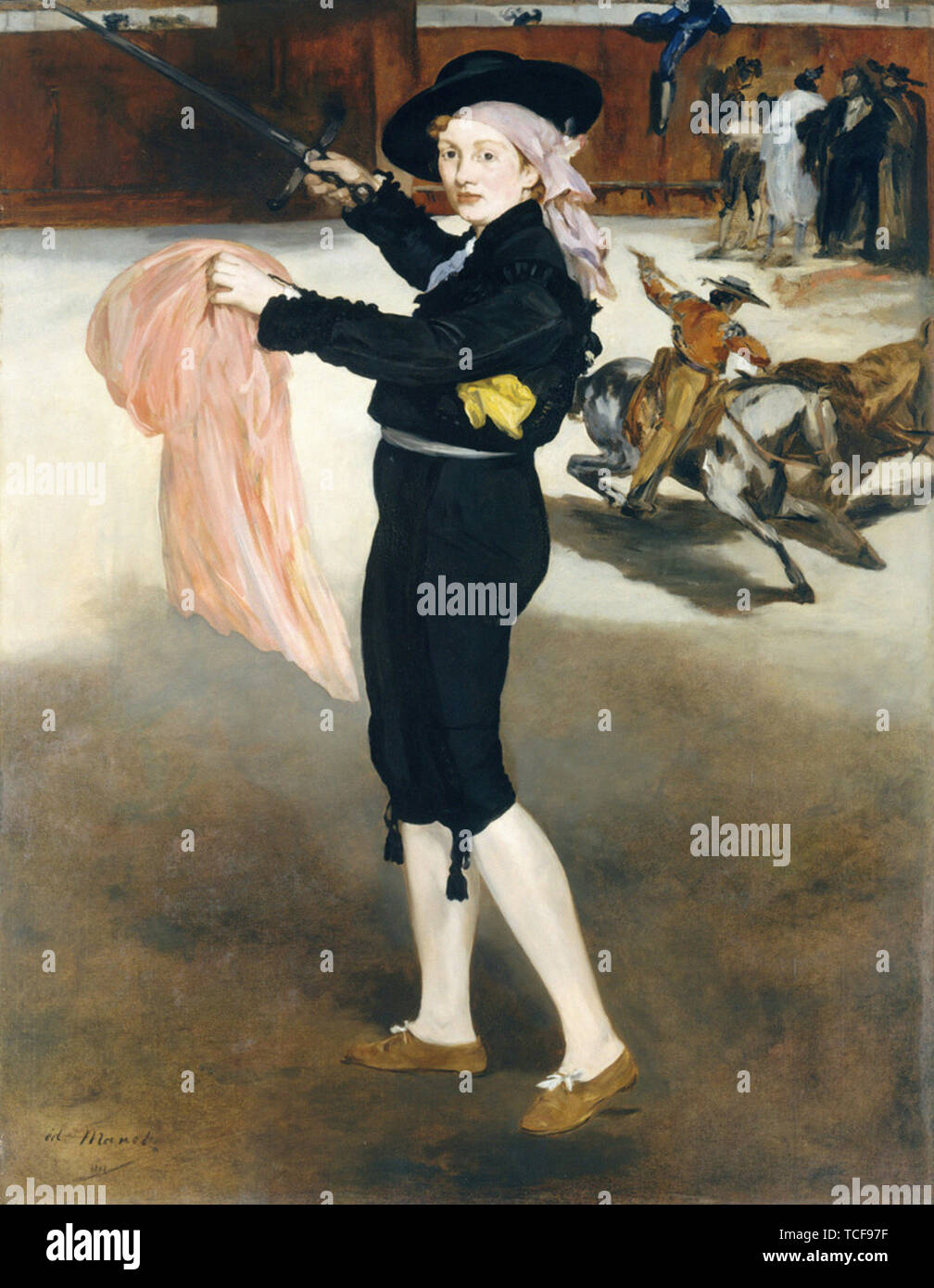 Edouard Manet - Lady Victorine Costume Die Espada 1862 Stock Photo - Alamy