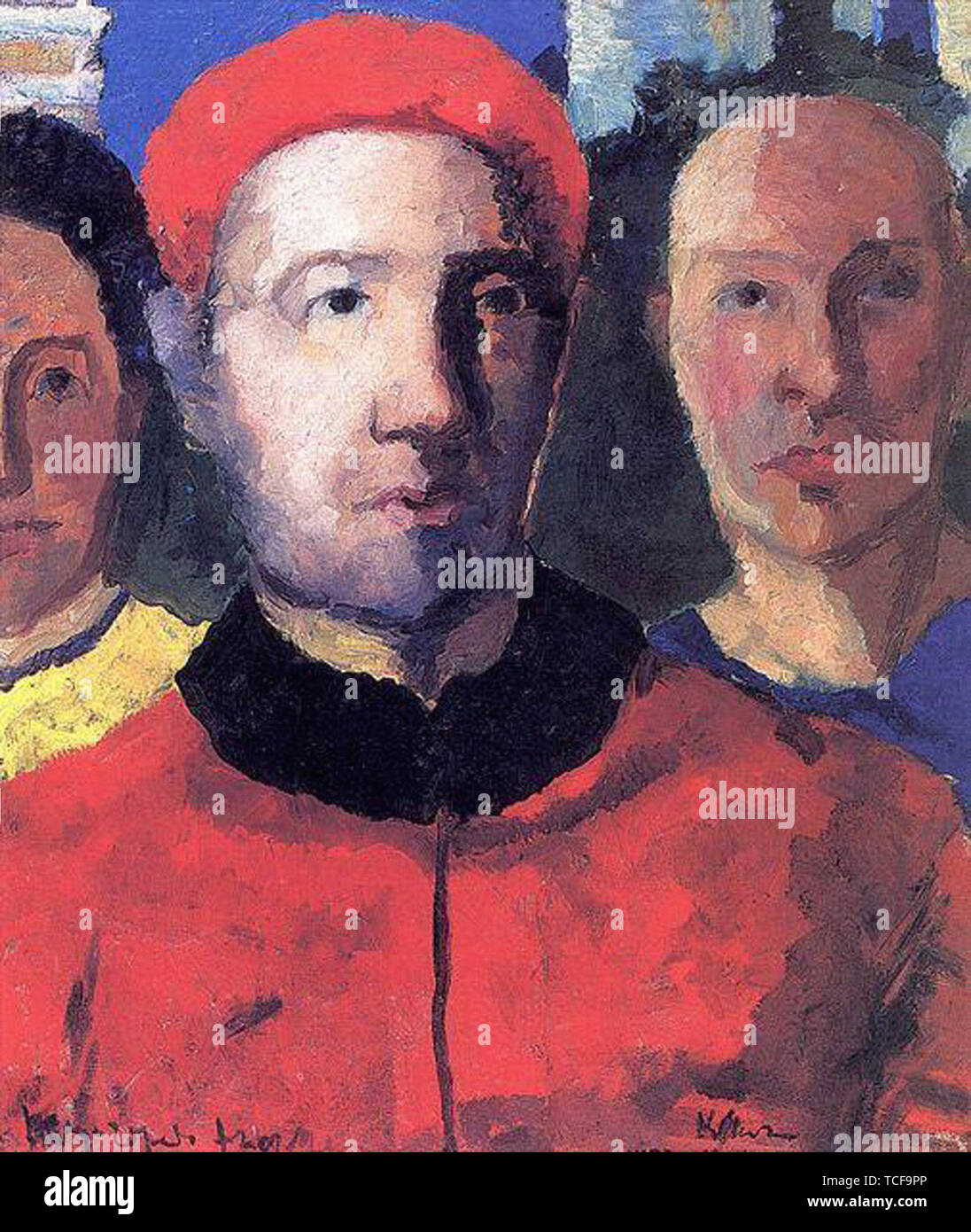 Kasimir Malevitch - Triple Portrait 1933 Stock Photo - Alamy