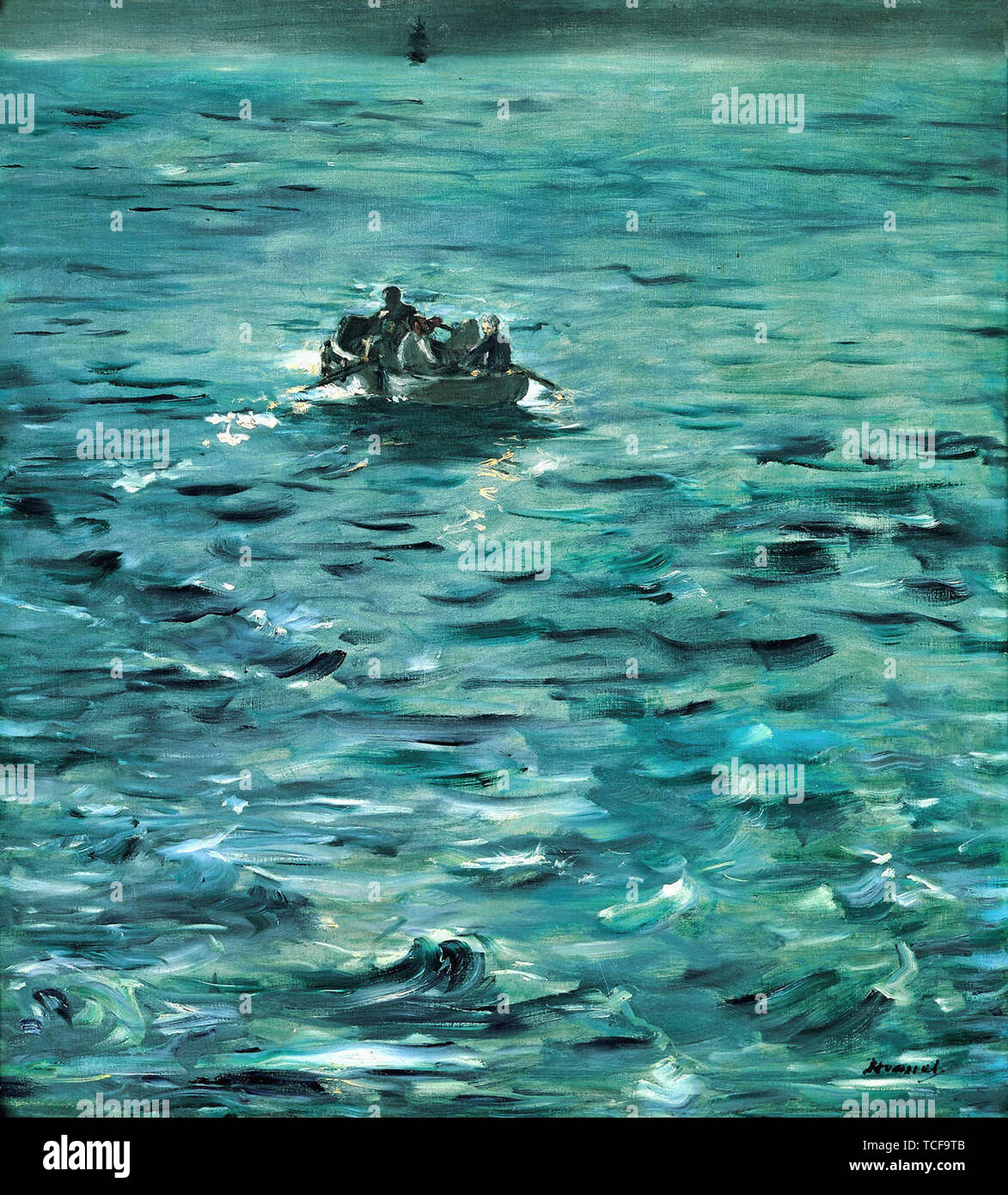 Edouard Manet - Rochefort S Escape 1881 1 C 1881 Stock Photo - Alamy