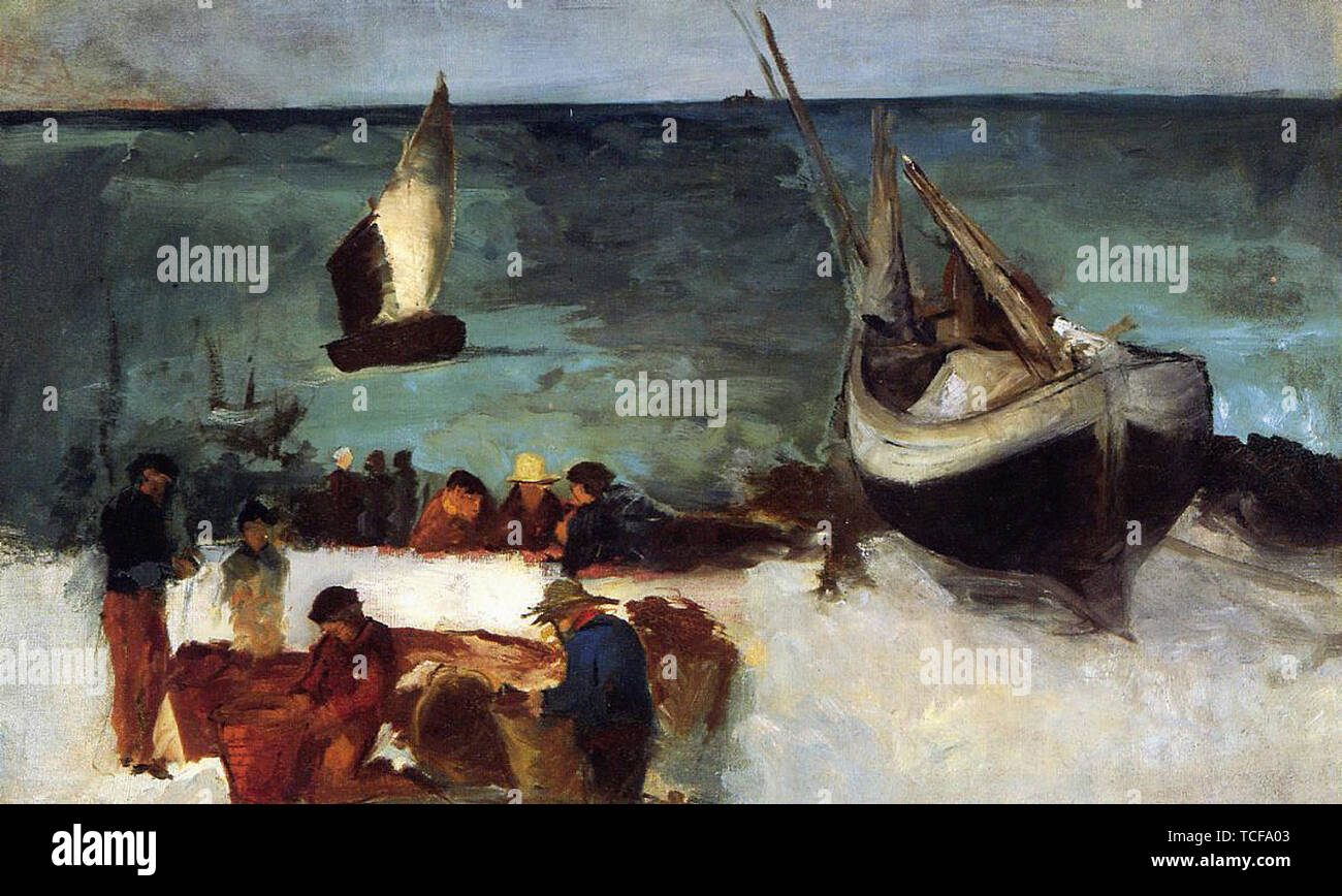 Edouard manet fishing hi-res stock photography and images - Alamy