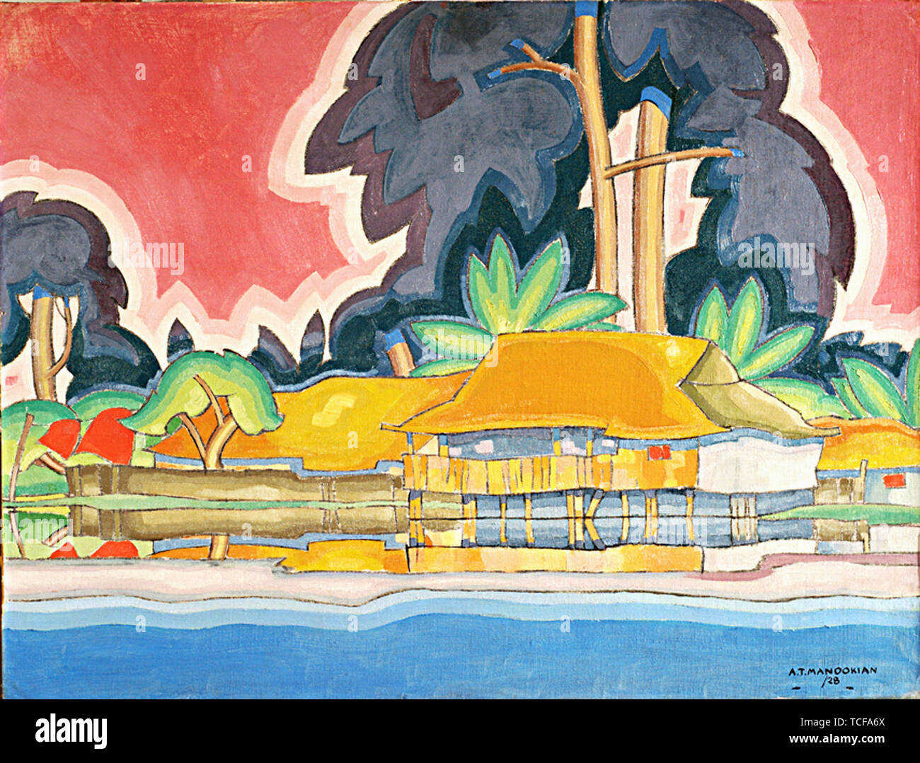 Arman Manookian - Al Wai Honolulu 1928 Stock Photo - Alamy