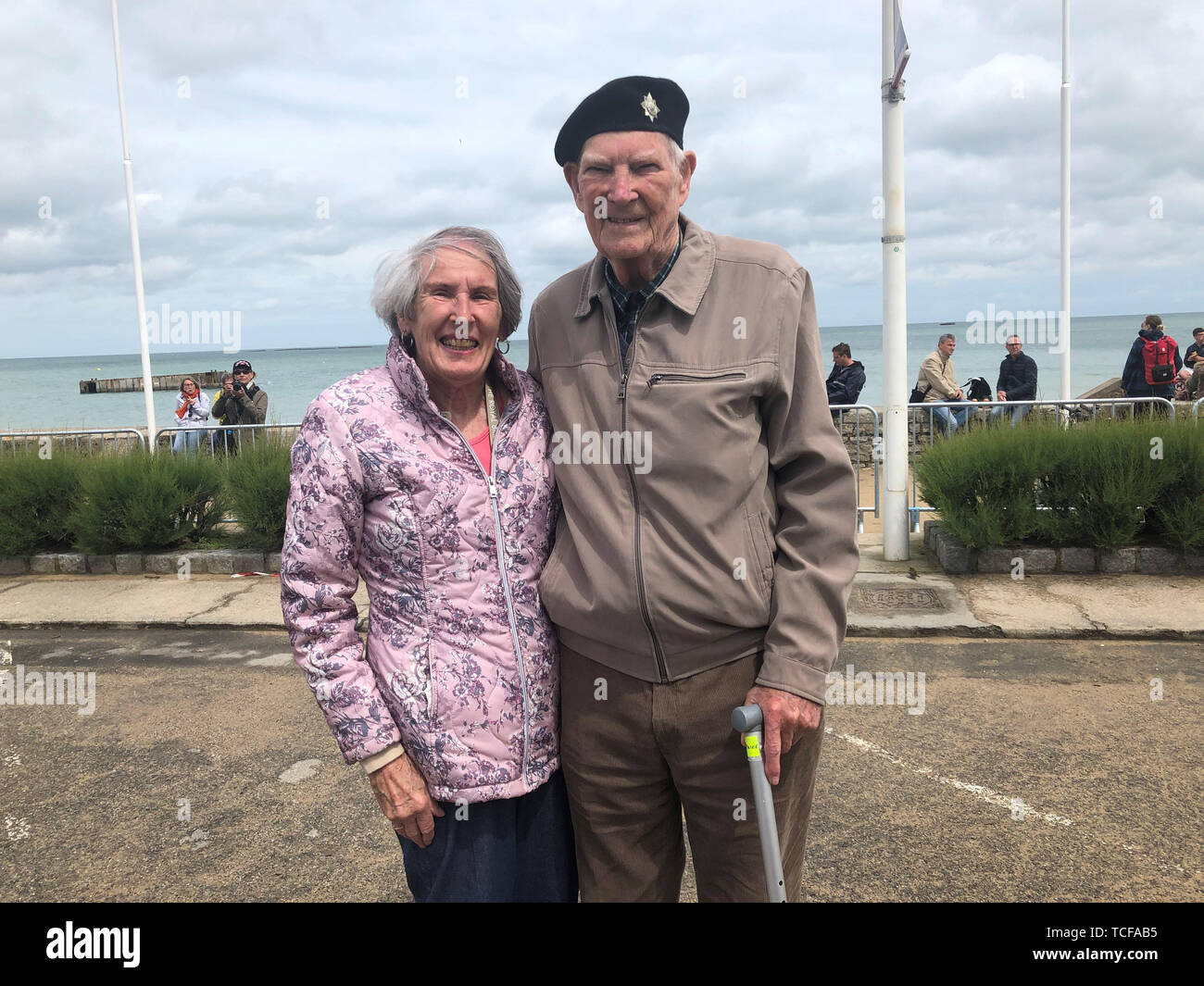 D-Day veteran Albert Price, 93, stands along the seafront on Gold Beach ... D-Day veteran Albert Price, 93, stands along the seafront on Gold Beach ...