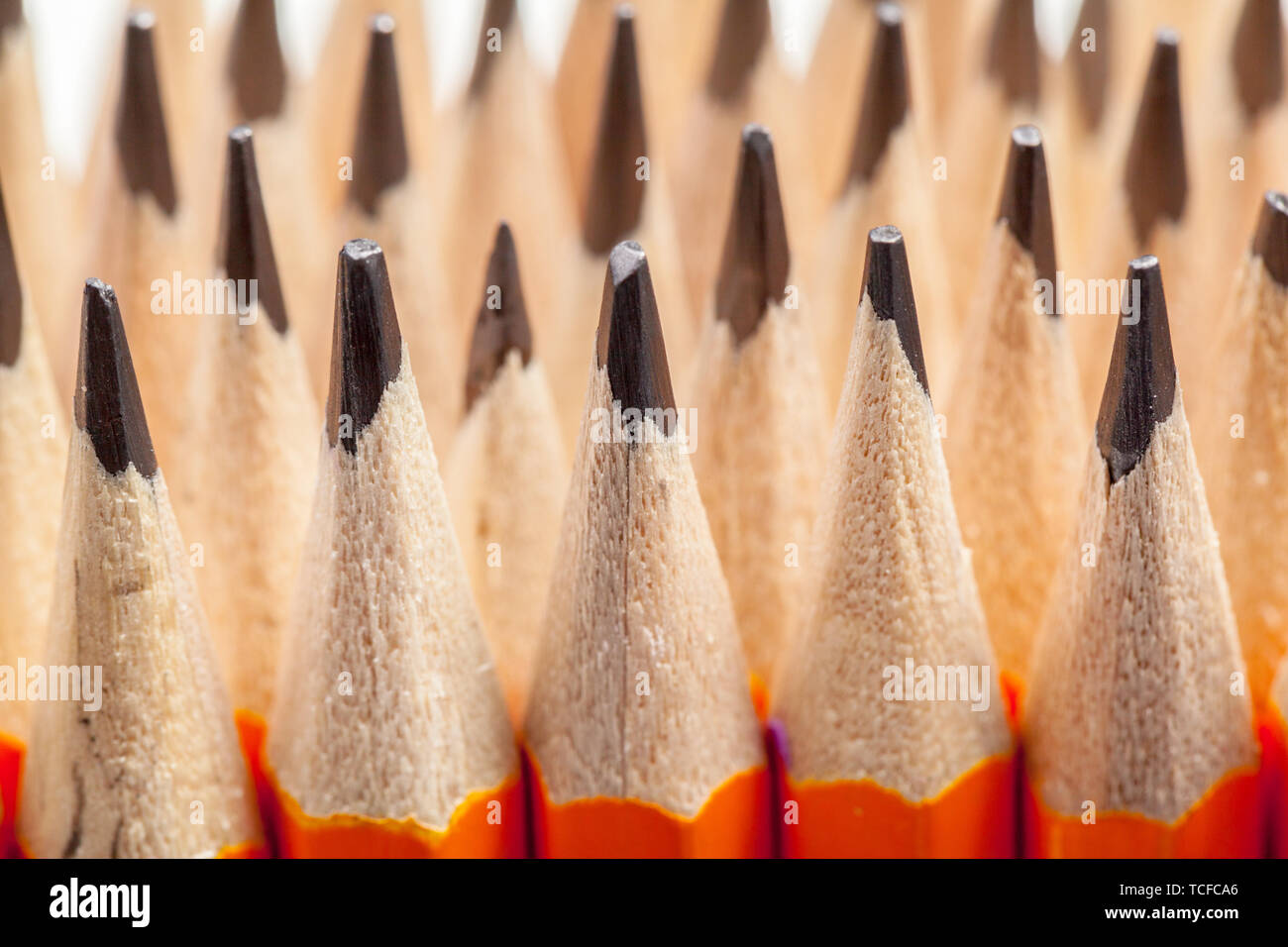 Pile of pencils Stock Photo - Alamy