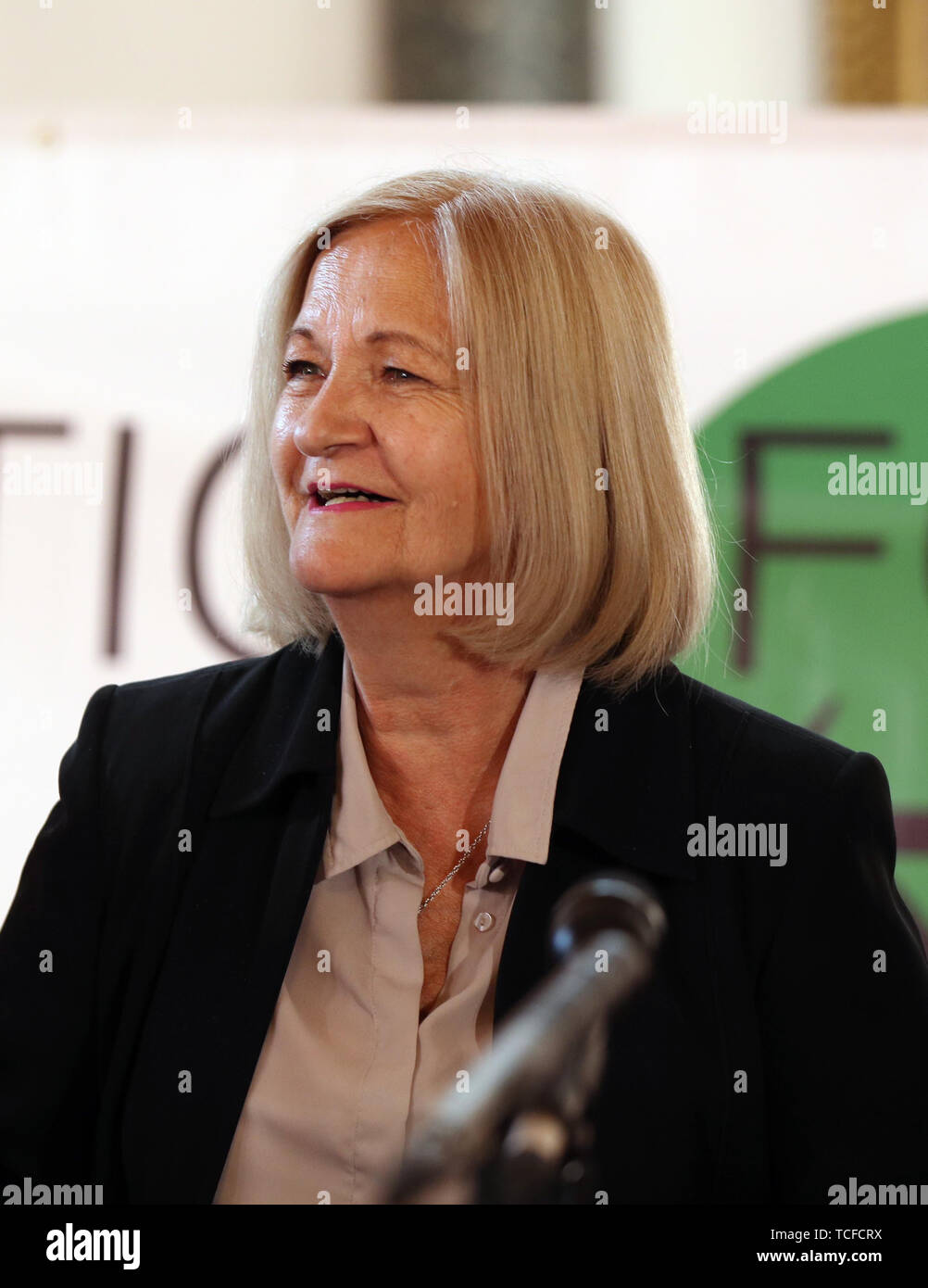 Sally Challen during a press conference in central London after she ...