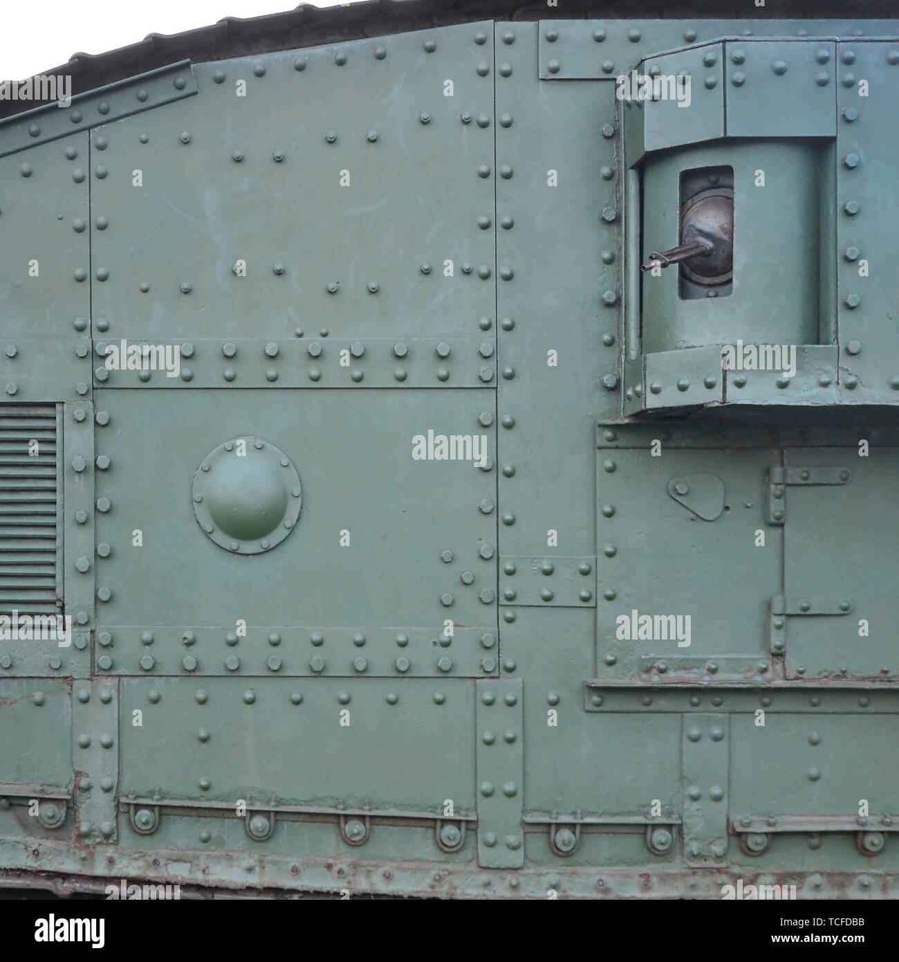 Texture of tank side wall hi-res stock photography and images - Alamy