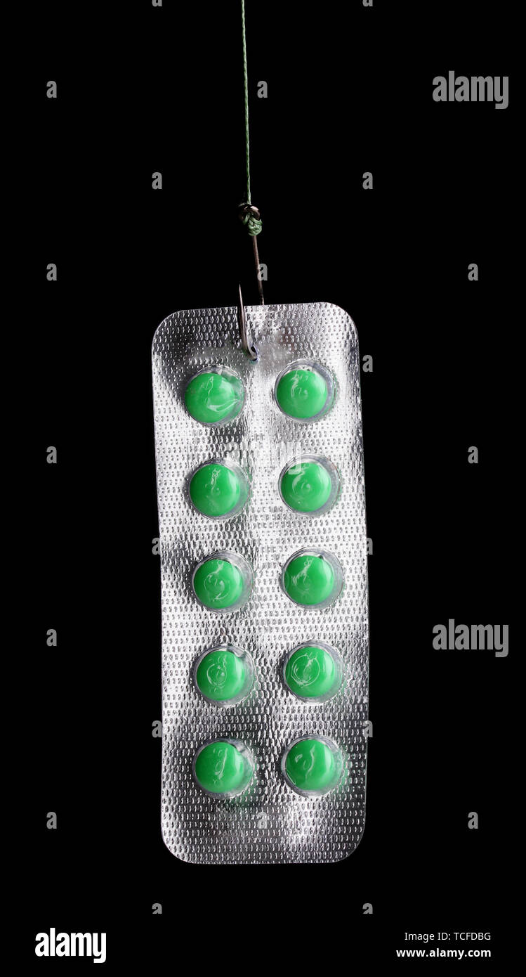 Hook with pill hi-res stock photography and images - Alamy