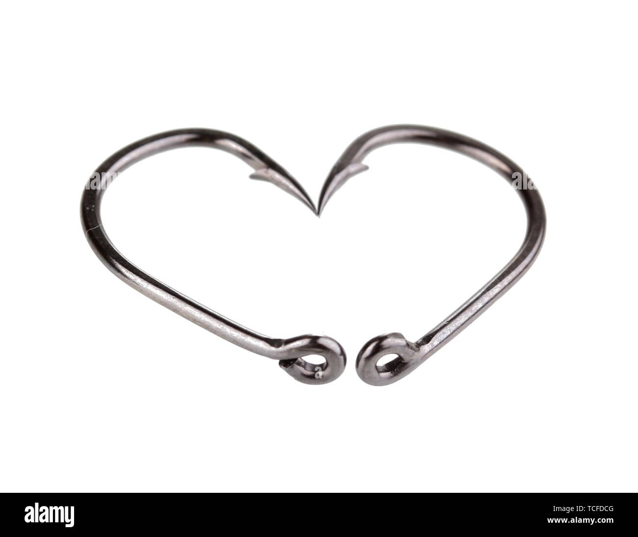 Heart fishing Cut Out Stock Images & Pictures - Alamy