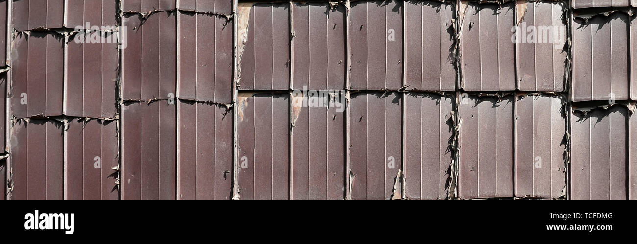 Rusty Steel Metal with cracked paint, grunge background. Old metal ...