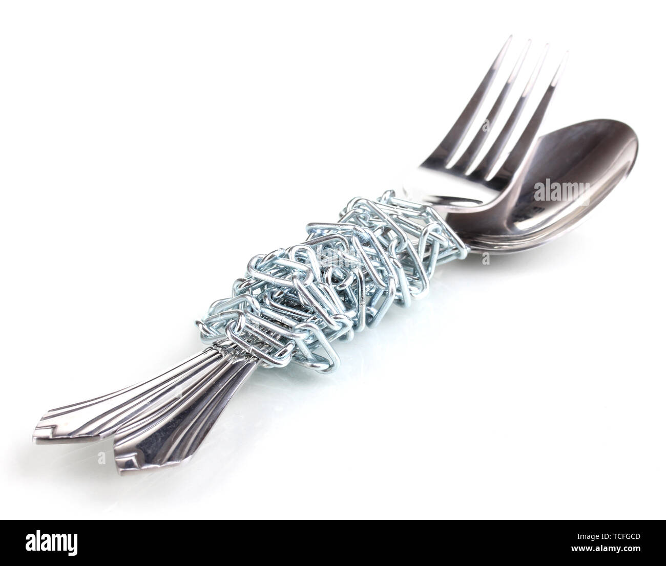 Chained to the diet hi-res stock photography and images - Alamy
