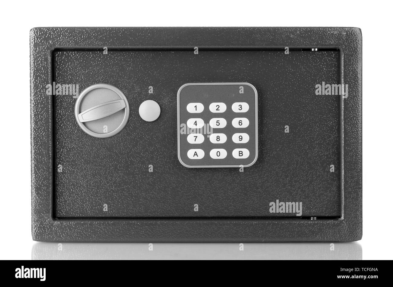 safe isolated on white Stock Photo - Alamy
