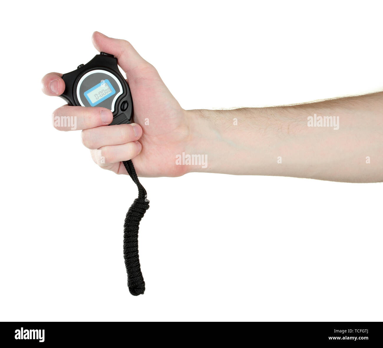 Hand held stop watch hi-res stock photography and images - Alamy