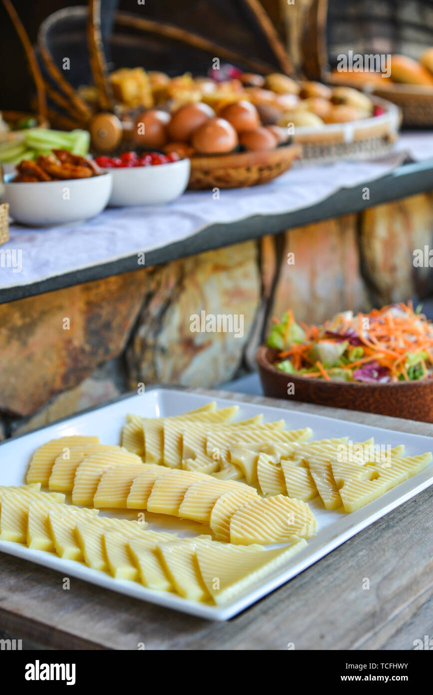 Breakfast buffet at luxury resort in Phan Thiet, Vietnam Stock Photo ...