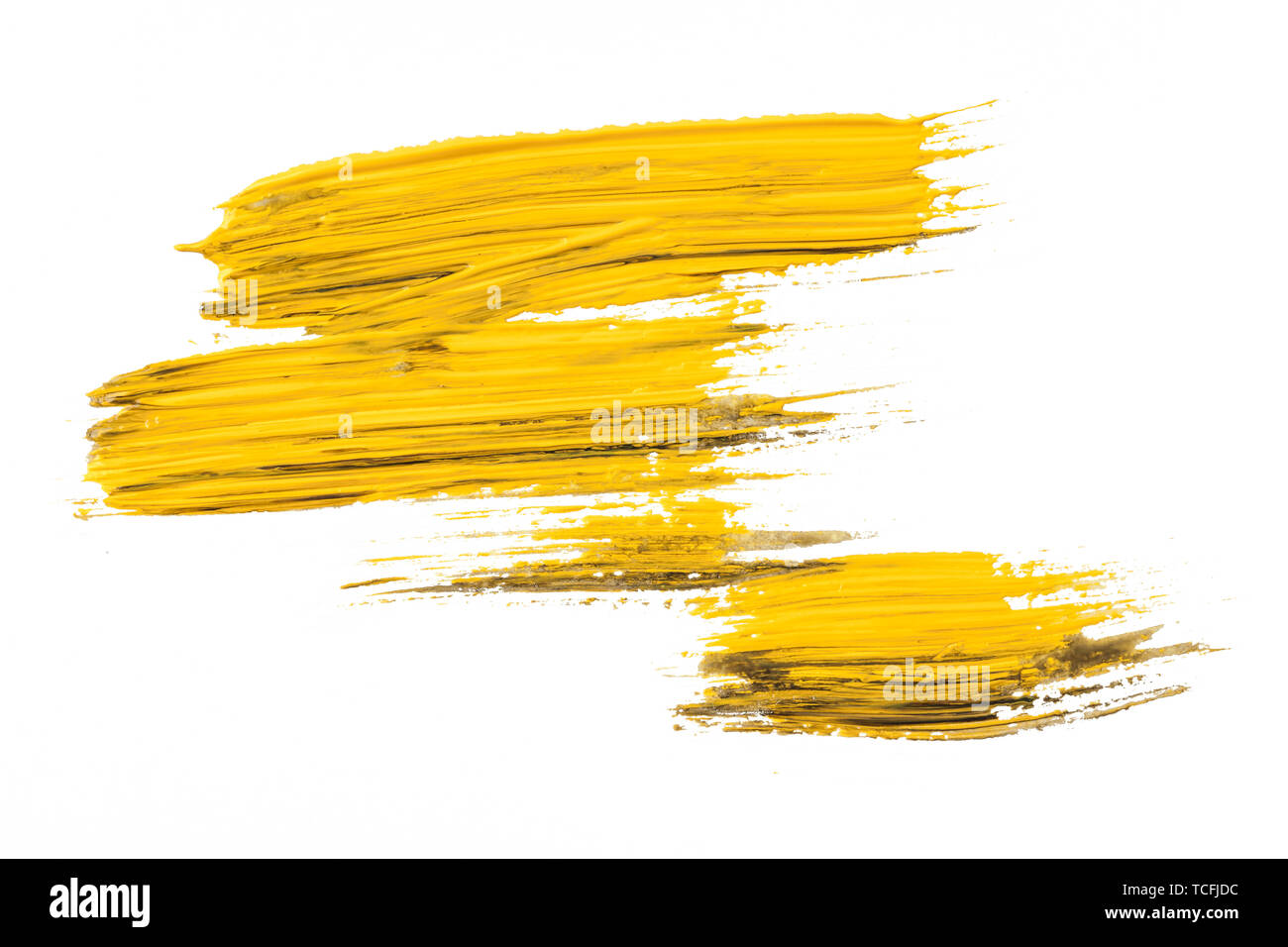 paint brush texture isolated on white Stock Photo - Alamy