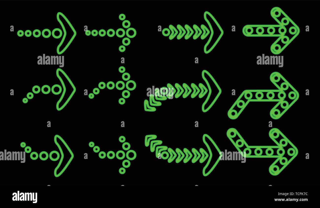 Green orientation Stock Vector Images - Alamy