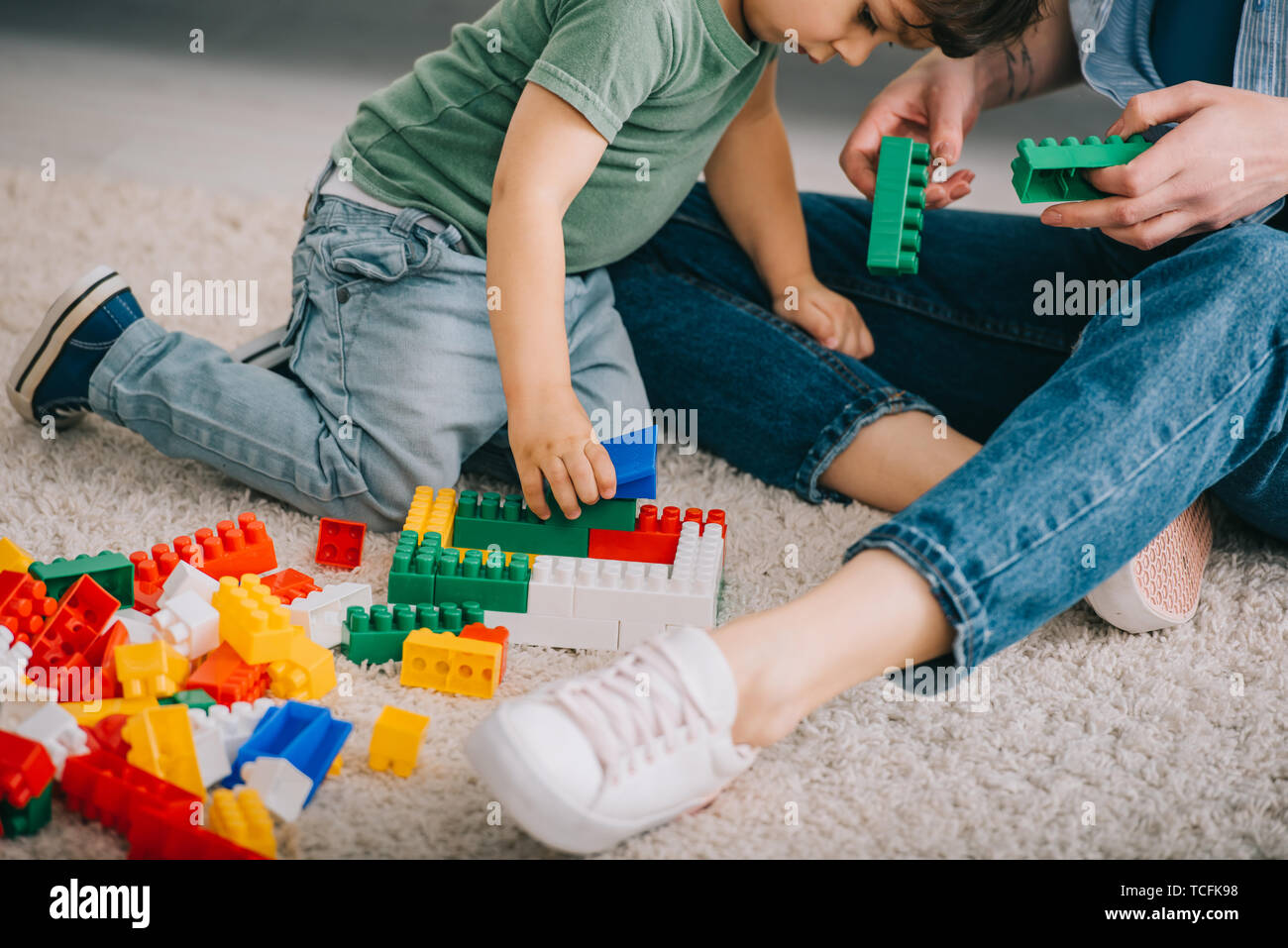 Lego family set hi-res stock photography and images - Alamy