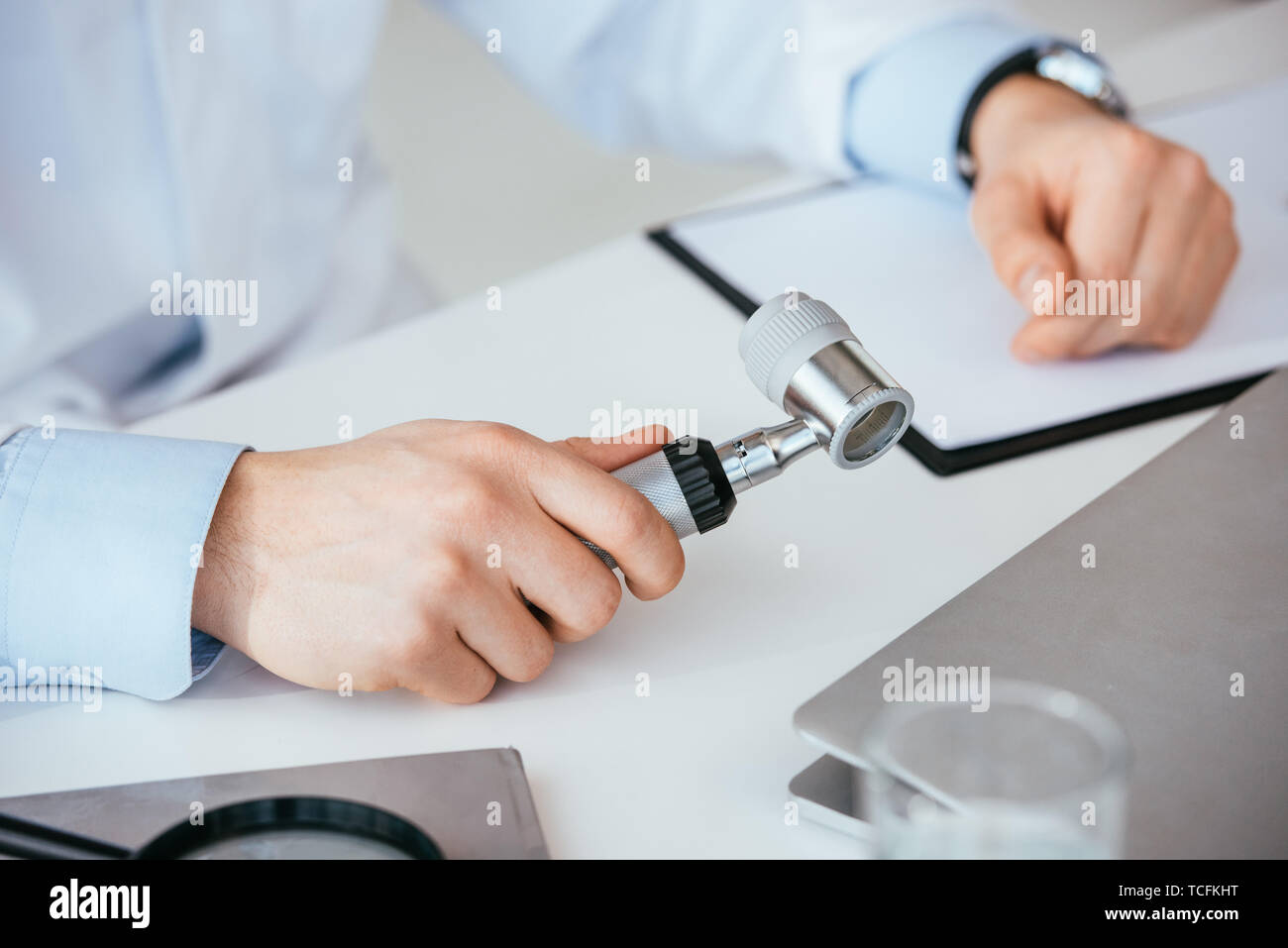 Dermatoscope hi-res stock photography and images - Alamy
