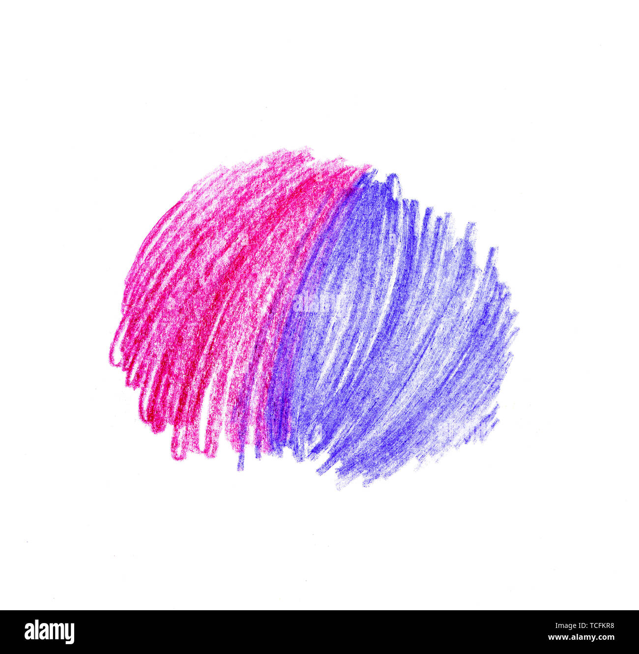 Abstract hand drawing pattern Cut Out Stock Images & Pictures - Alamy