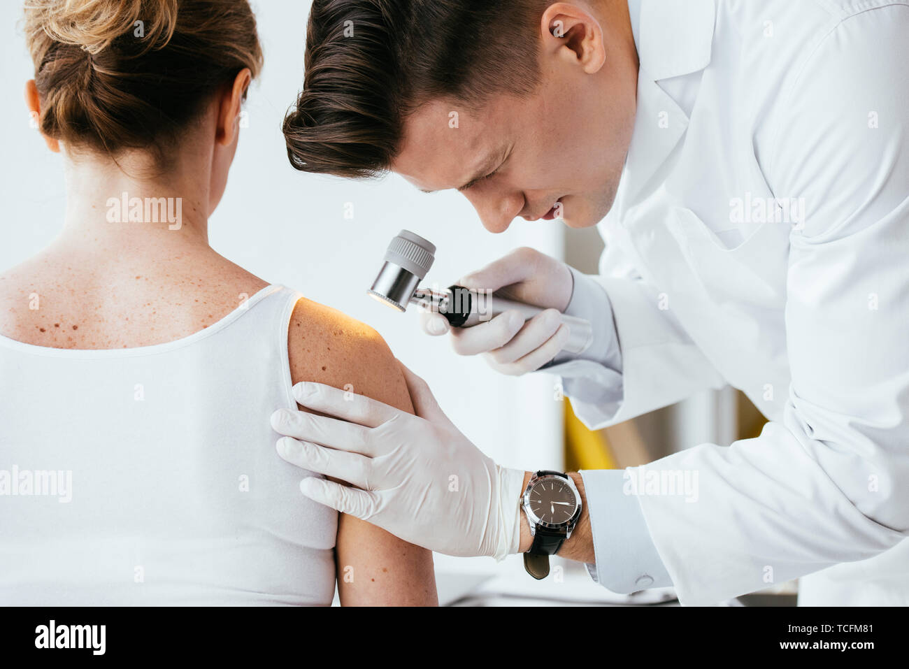 Dermatoscope hi-res stock photography and images - Alamy