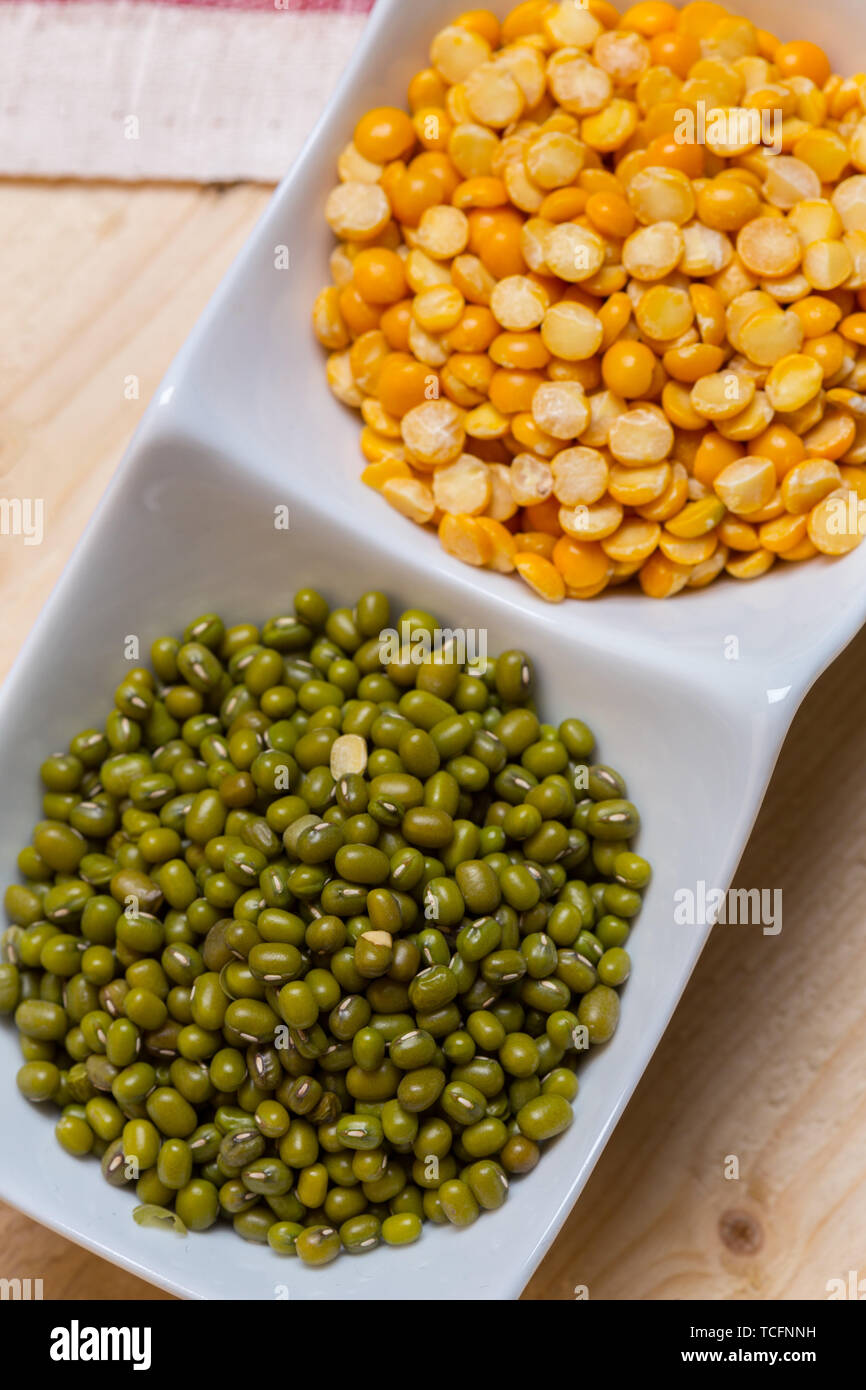 Group of colorful various beans Stock Photo - Alamy