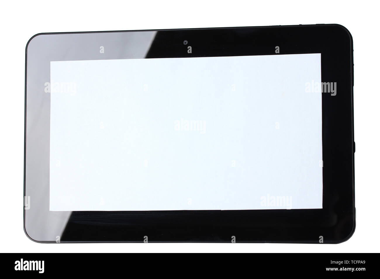 High tech modern tablet Cut Out Stock Images & Pictures - Alamy