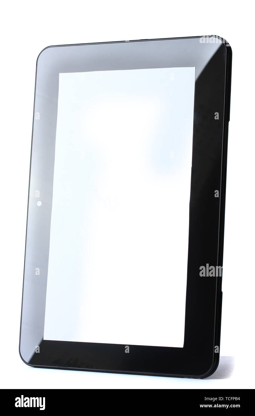 High tech modern tablet Cut Out Stock Images & Pictures - Alamy