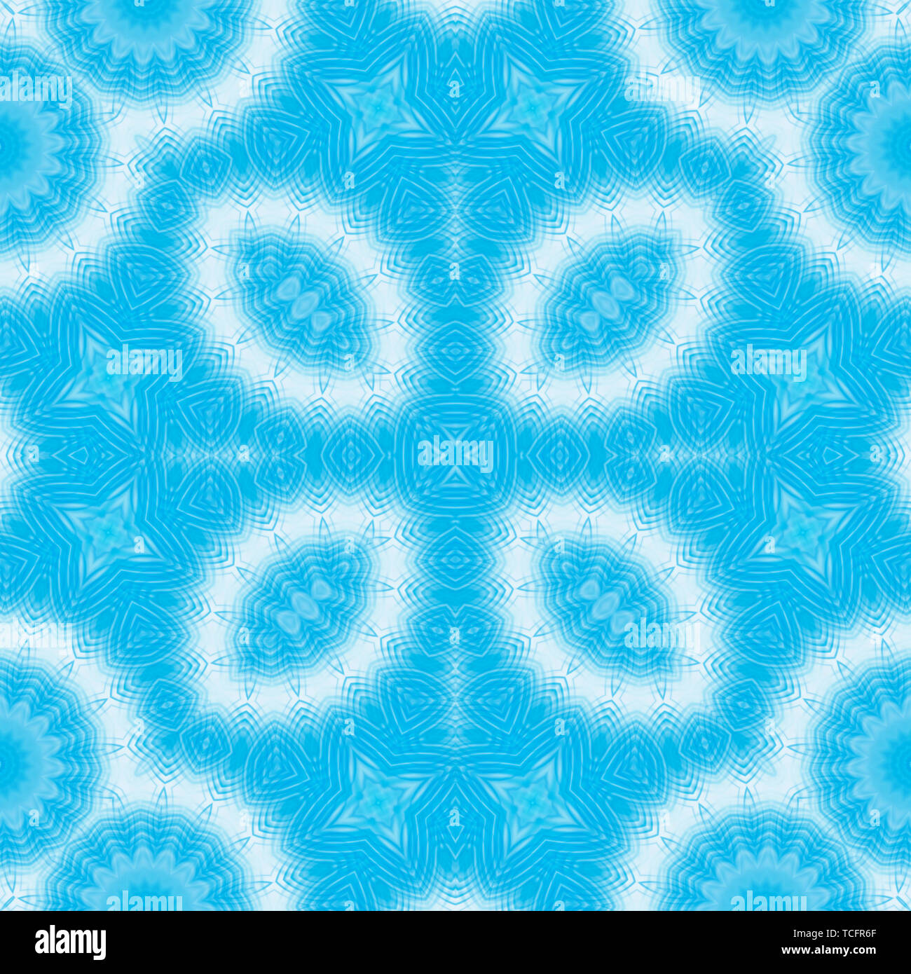 Background with blue abstract concentric pattern Stock Photo - Alamy