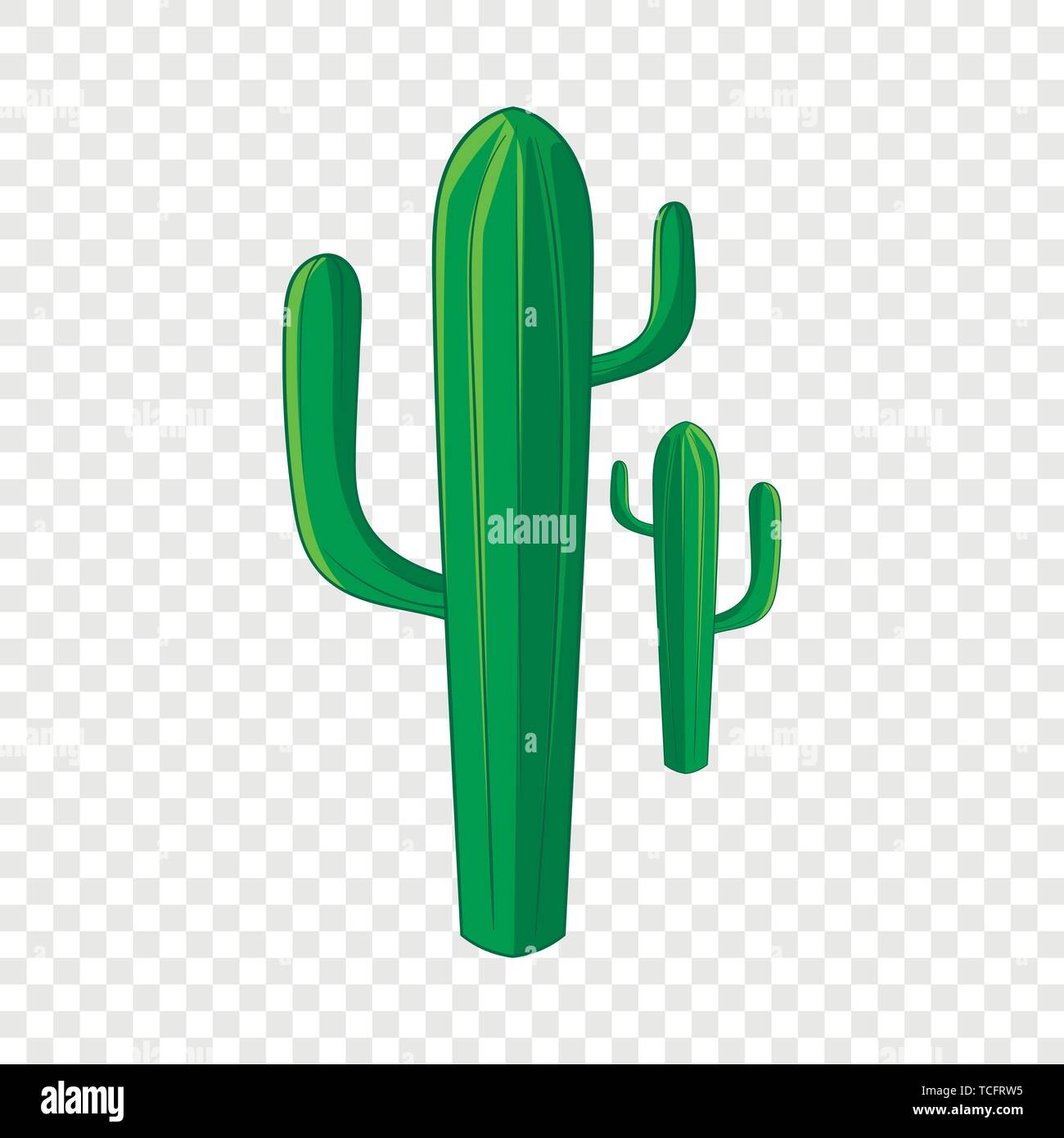 Cactus icon, cartoon style Stock Vector Image & Art - Alamy