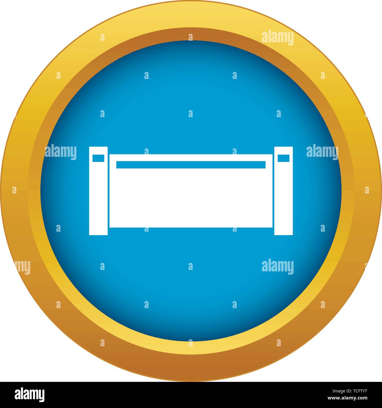 Pipe piece icon blue vector isolated Stock Vector Image & Art - Alamy