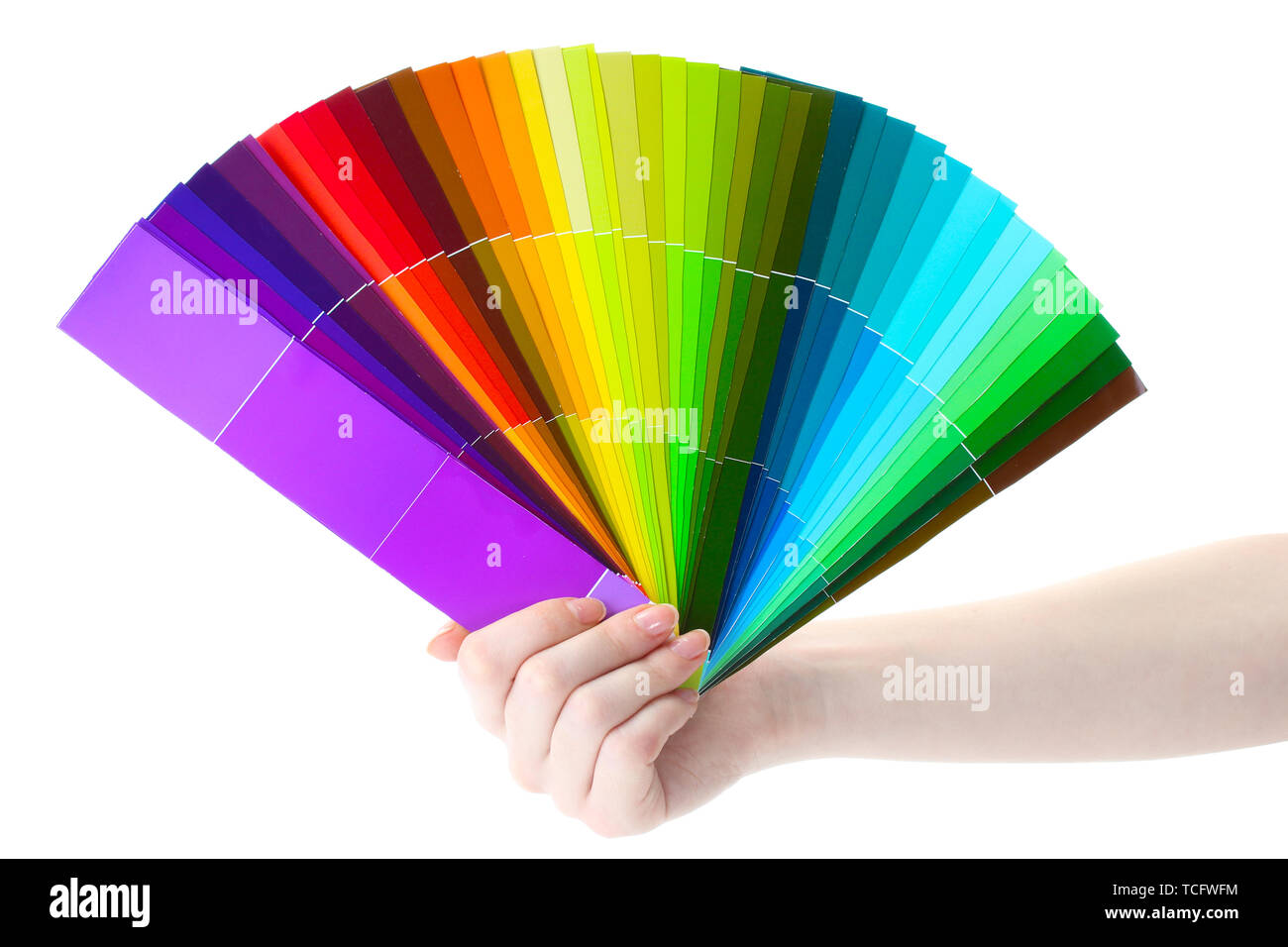 Colour palette swatches Cut Out Stock Images & Pictures - Alamy