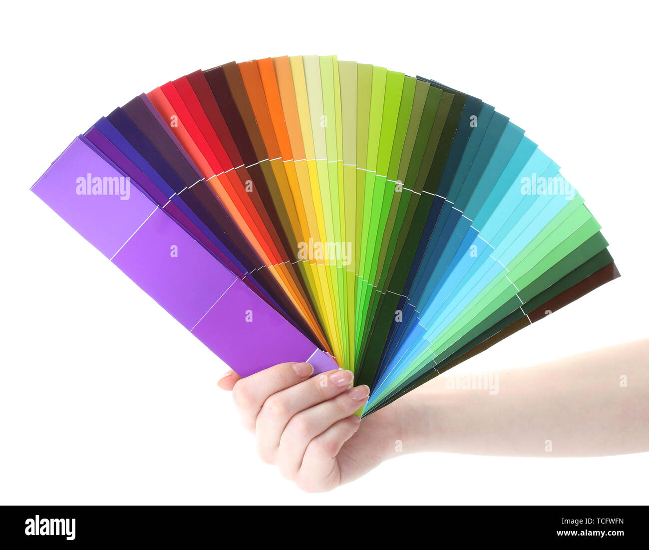 Colour palette swatches Cut Out Stock Images & Pictures - Alamy