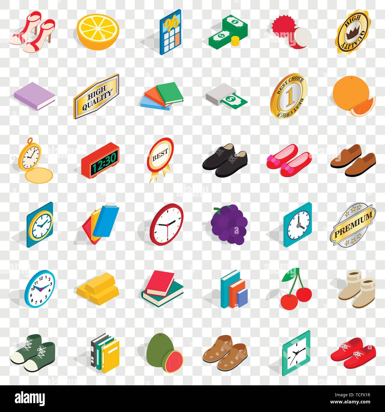 Label high quality isometric icon Stock Vector Images - Alamy