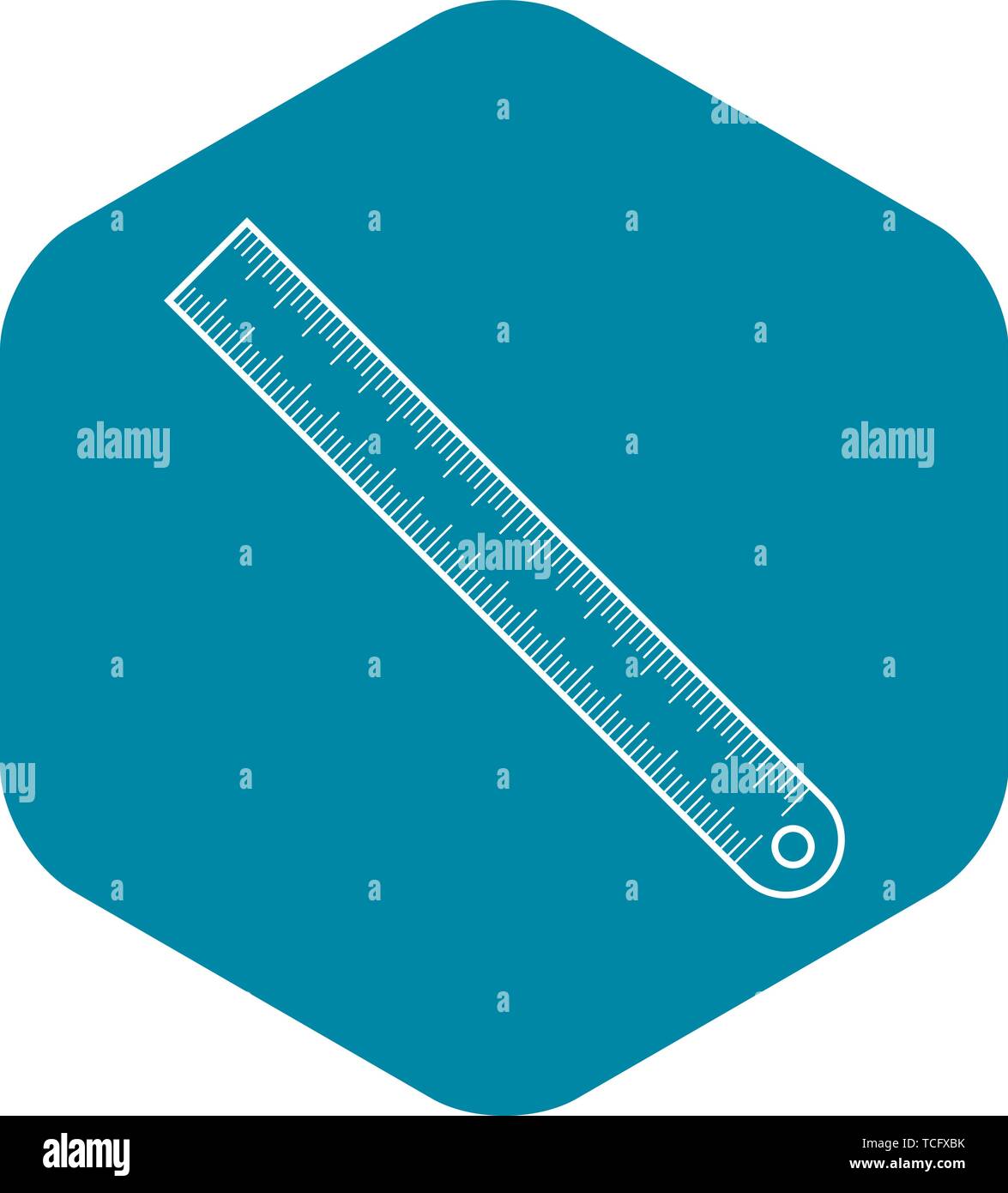 30 cm ruler Stock Vector Images - Alamy