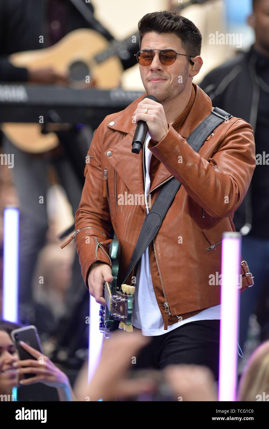 New York, NY, USA. 7th June, 2019. Nick Jonas on stage for The Jonas ...