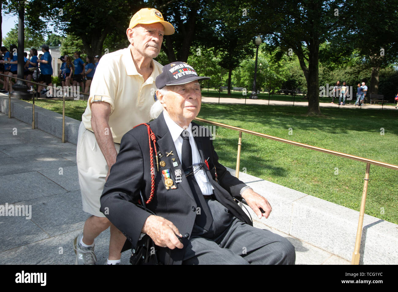 Washington, United States Of America. 06th June, 2019. World War II ...