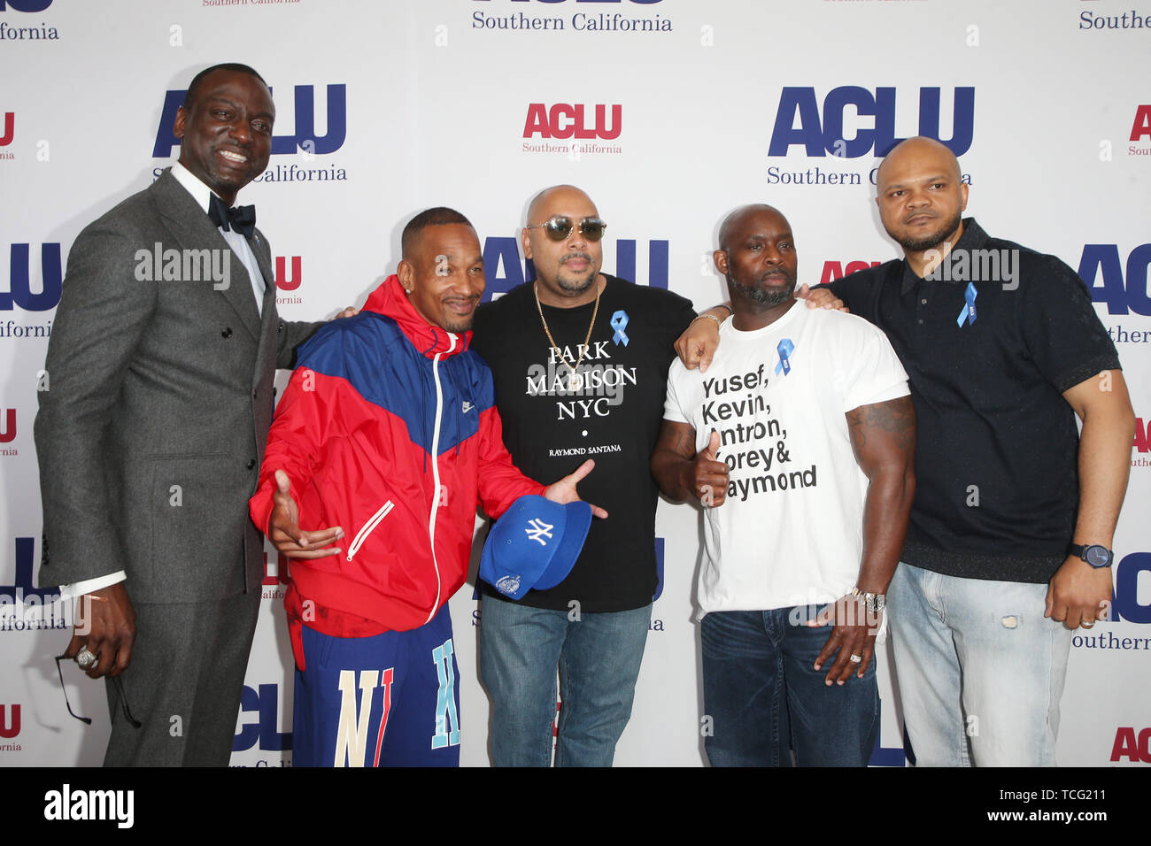 Los Angeles, Ca, USA. 7th June, 2019. Yusef Salaam, Korey Wise, Raymond ...