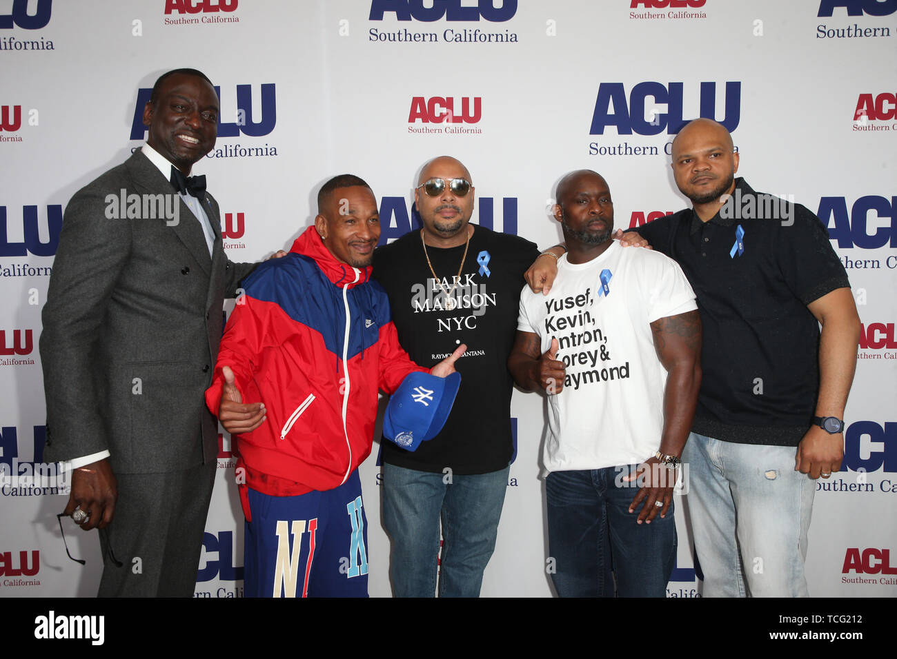 Los Angeles, Ca, USA. 7th June, 2019. Yusef Salaam, Korey Wise, Raymond ...