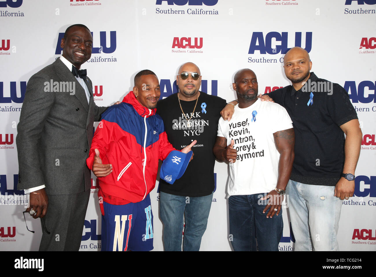 Los Angeles, Ca, USA. 7th June, 2019. Yusef Salaam, Korey Wise, Raymond ...