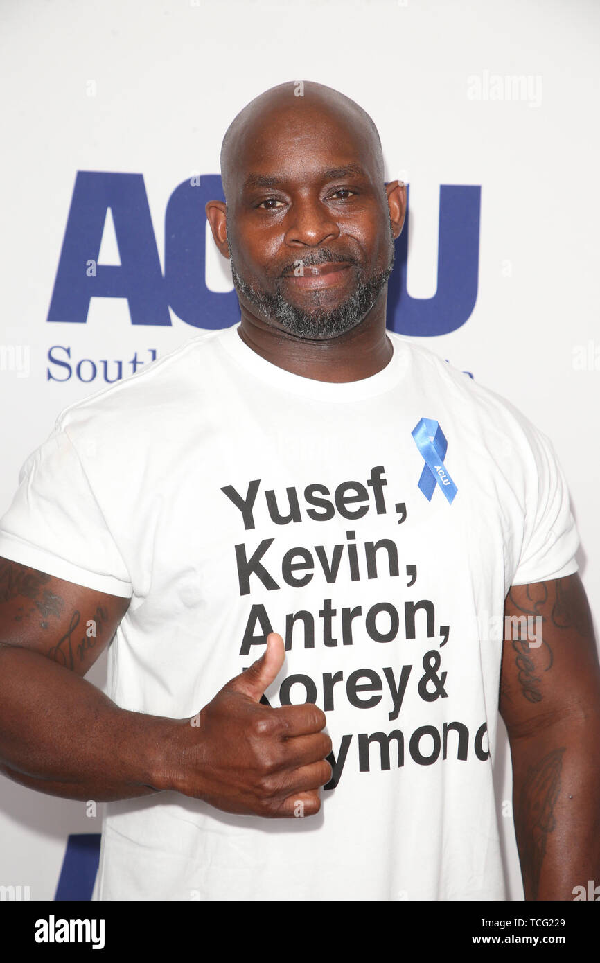 Los Angeles, Ca, USA. 7th June, 2019. Antron McCray at ACLU SoCal's ...