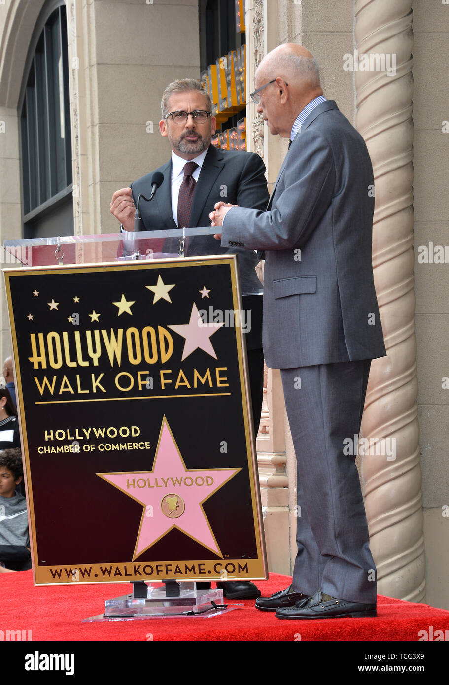 Los Angeles, USA. 07th June, 2019. Steve Carrell & Alan Arkin at the ...