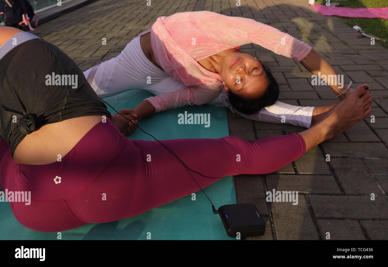 Yoga practitioner hi-res stock photography and images - Alamy