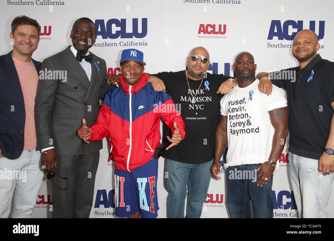 Los Angeles, Ca, USA. 7th June, 2019. Joshua Jackson, Yusef Salaam ...