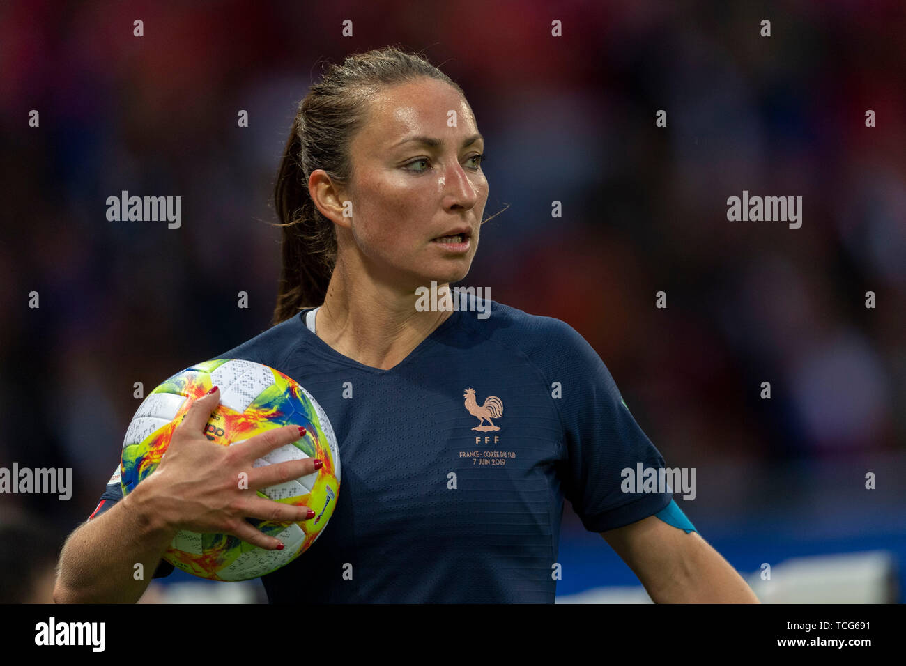 Paris, France. 7th June, 2019. Gaetane Thiney (France) during the FIFA ...