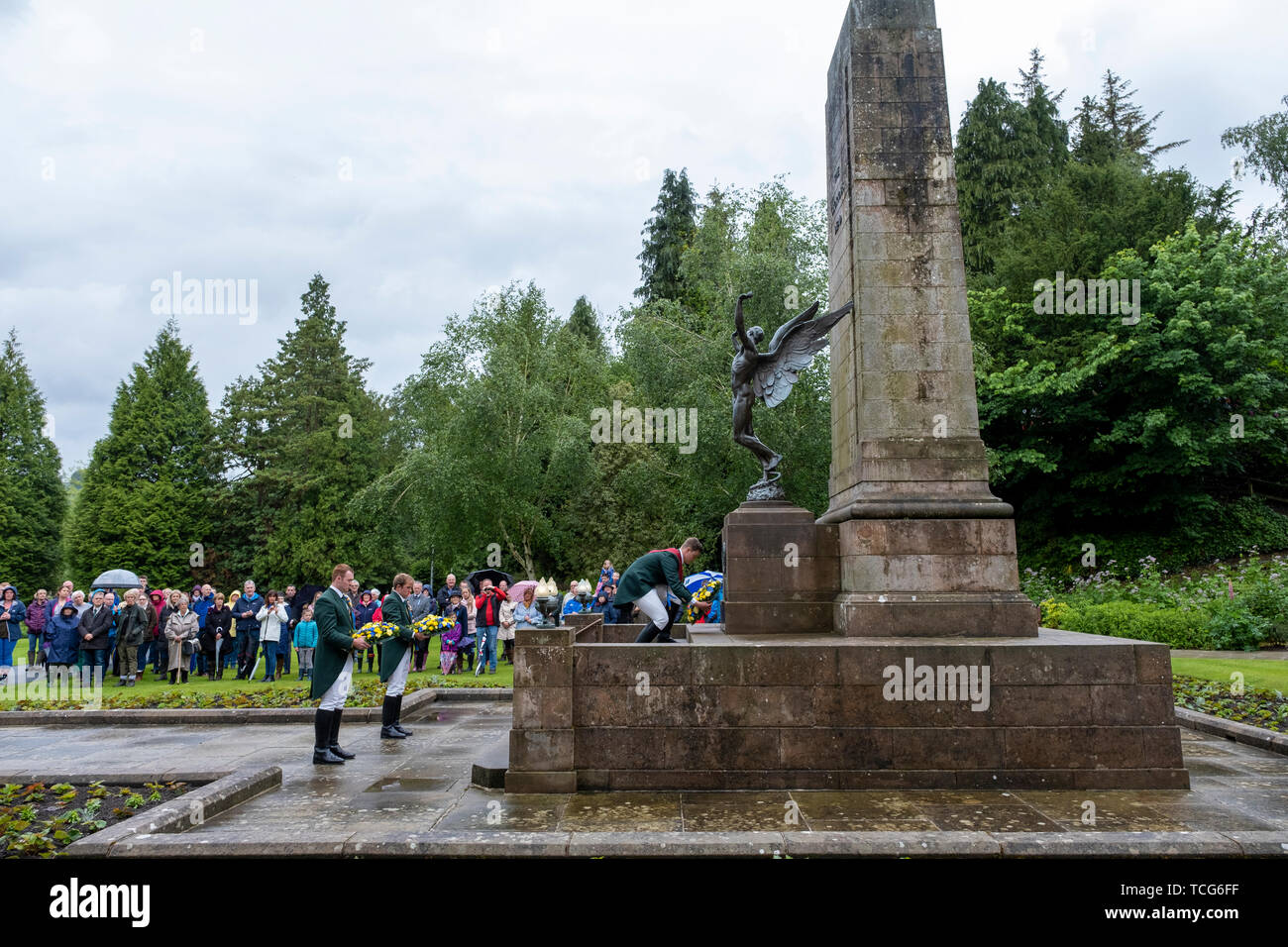 Hawick scottish borders wilton park hi-res stock photography and images ...